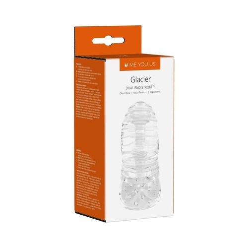 ME YOU US Glacier Dual End Male Masterbator Stroker Penis Sex Toy for ...