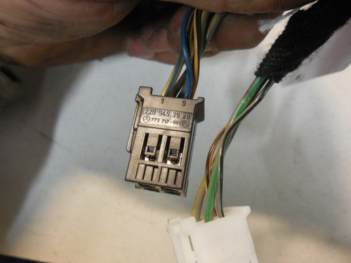 03-09 Mercedes W211 E Class 2 Plug Electrical Connector Pigtail ...