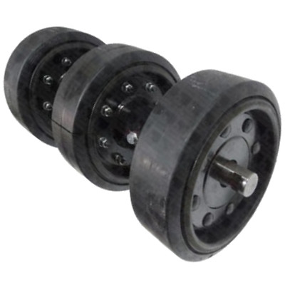 10" Bogie Group with DuroForce Rubber Wheels Fits - ASV HD4500 HD4520 ...