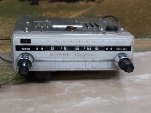 VINTAGE Sharp car radio ATR 910 osaka Japan | eBay
