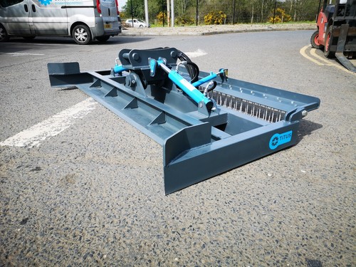 Titus 6-8T Tilting Grading Beam 2.4Mtr Twin Ram | eBay UK