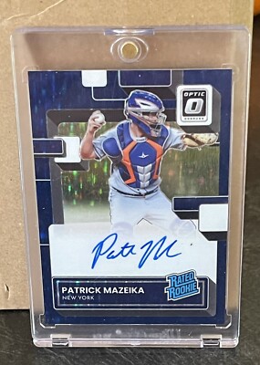 2022 Donruss Optic Rated Rookies Signatures Purple Stars PRIZM Patrick ...