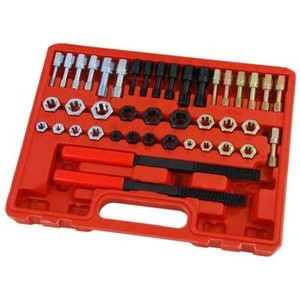 RE THREAD KIT 42PC UNC / UNF METRIC & IMPERIAL TAPS DIES THREAD FILES ...