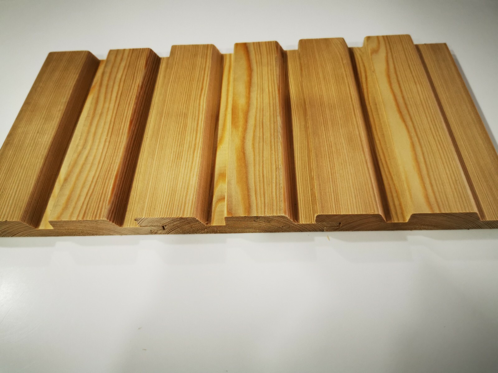 Siberian Larch cladding Double Shiplap 24x146mm Grade AB (£8.76 lm ...