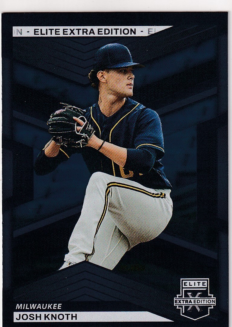 2023 ELITE EXTRA RC JOSH KNOTH MILWAUKEE BREWERS ROOKIE BASEBALL (JC ...