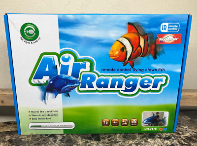 Sky Master Air Ranger Remote Control Flying Clown Fish IR Remote 7178 ...