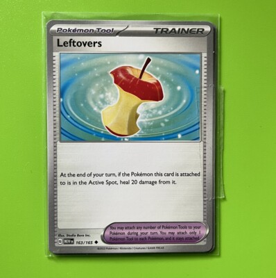 Pokémon TCG Leftovers Scarlet & Violet-151 163/165 Regular Uncommon ...