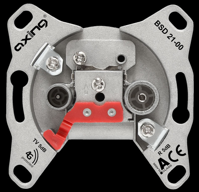 Antennendose SAT TV Axing SSD 2-10 Unterputz Durchgangsdose online ...