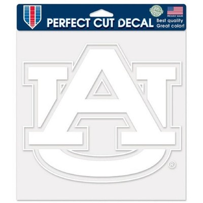 Auburn Tigers 8"x8" White Auto Decal [NEW] NCAA Car Sticker Emblem ...