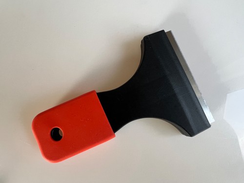 Glass Scraper Extra Wide 3 1/2in Vignette Sticker Scraper | eBay
