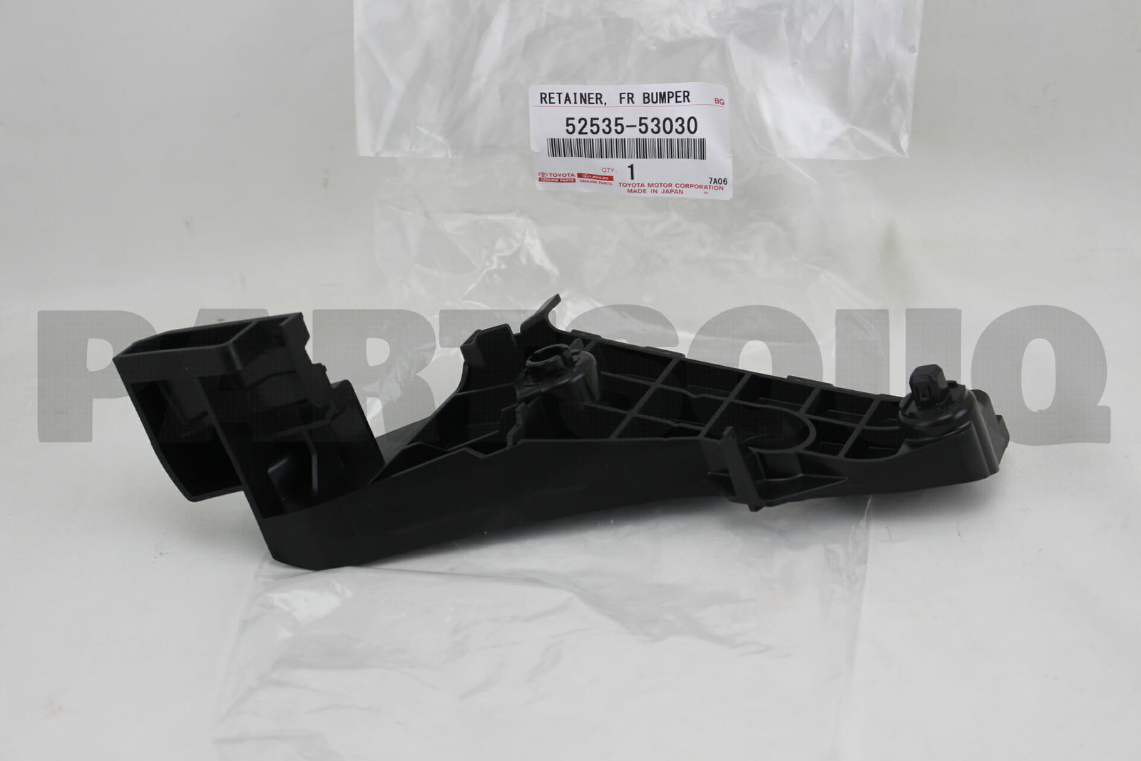 5253553030 Genuine Toyota RETAINER, FRONT BUMPER SIDE, RH 52535-53030 ...