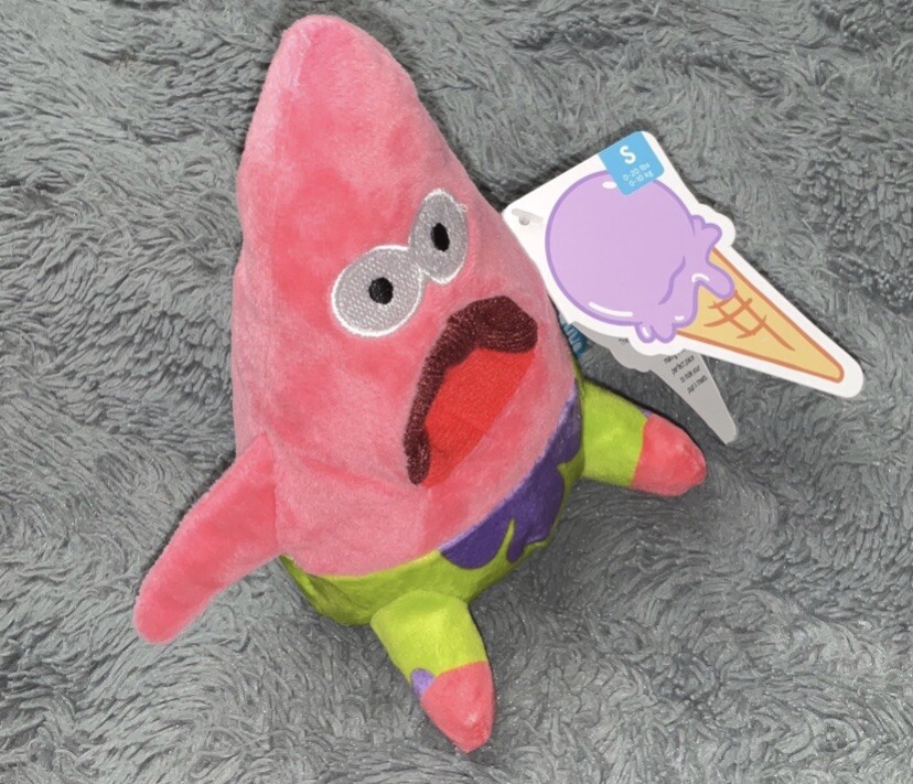 New Bark Box & SpongeBob SquarePants " Suprised Patrick " Dog Toy ...