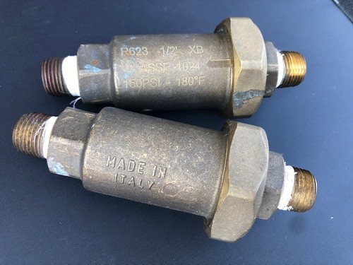 2 p, R623 1/2' XB ASSE 1024 150psi-180•F Check Backflow Valve | eBay