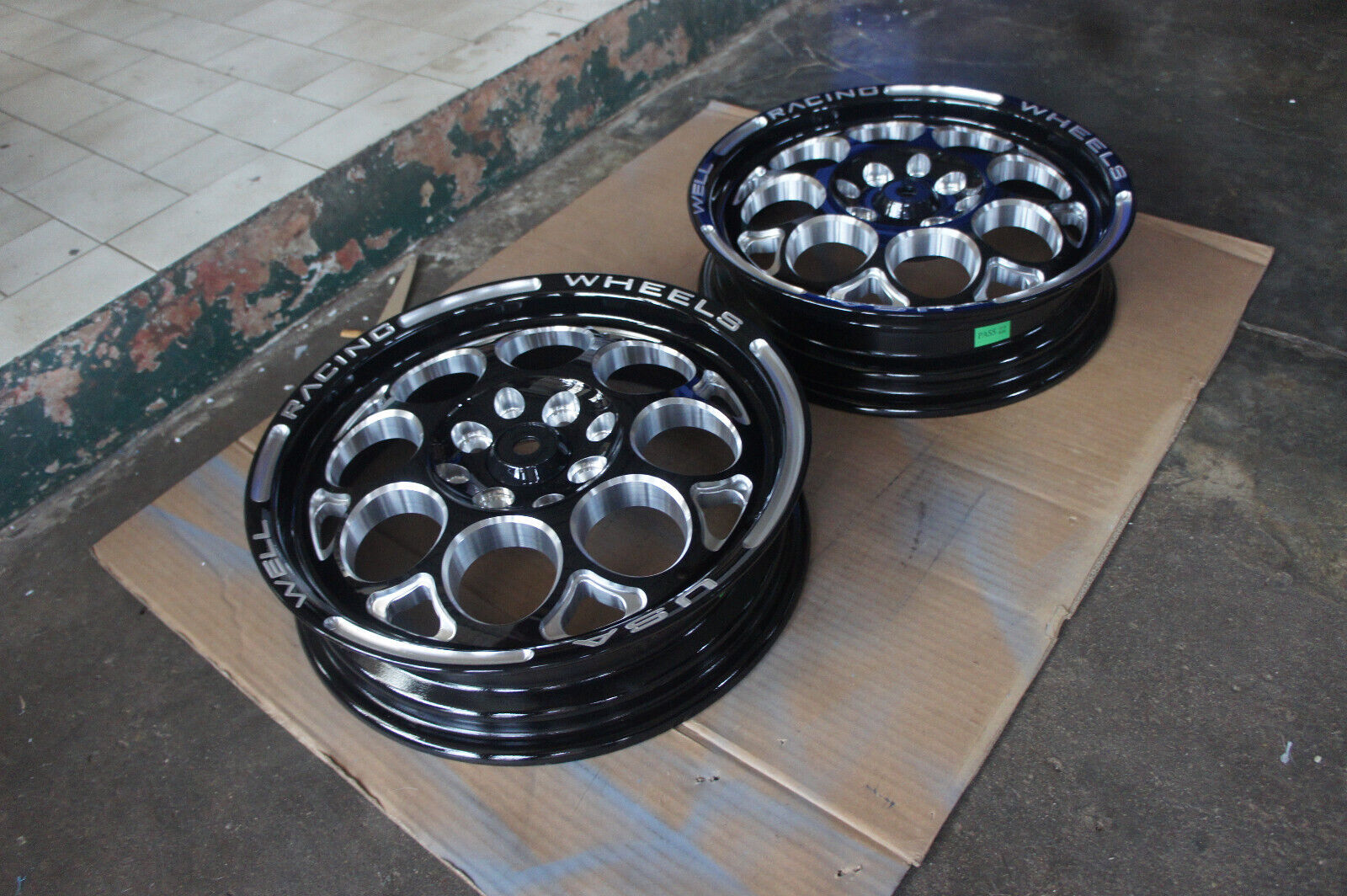 2pc For ef8 ef9 eg6 dc2 Civic JDM 15" Skinnies drag Racing Style wheels ...