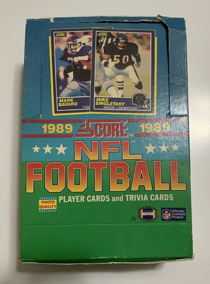 1989 Score Football pick 20 cards Complete your set Stars Win multiple ...