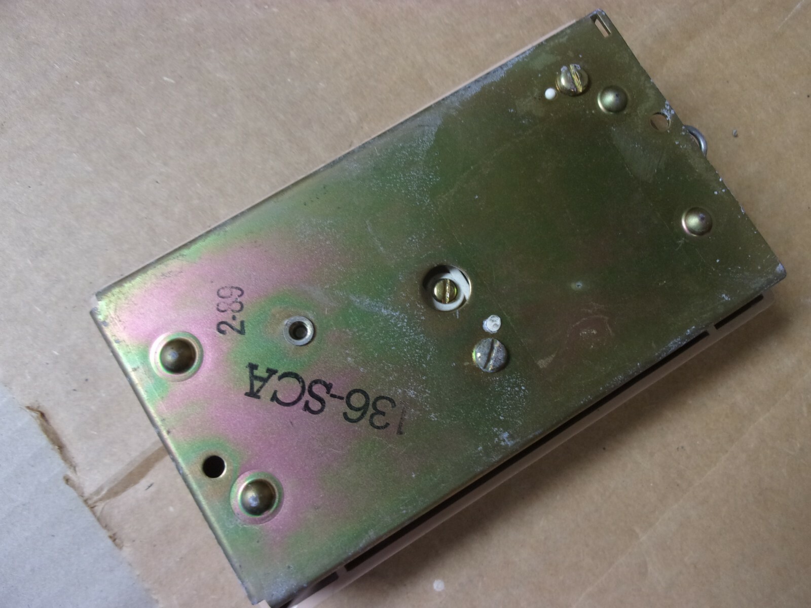 Vtg ITT Telephone Signal Ringer Line Auxiliary Bell External Subset ...