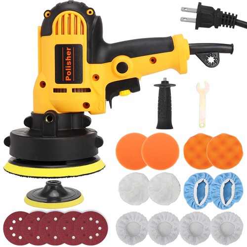 125mm Electric Car Polisher Portable Polishing Machine Waxer Sander ...