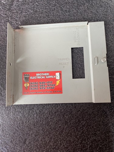 GE DEAD FRONT COVER FOR MAIN 200A 120/240V | eBay