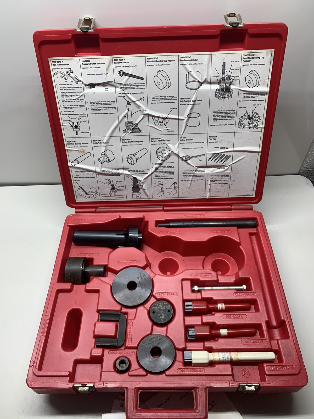 Ford Tkit-1996-F/FM/FLM Essential Service Set Incomplete | eBay