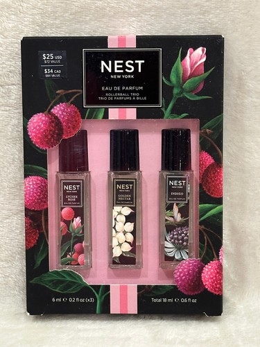 NEST - Discovery Floral Travel Perfume Set for Women - 3 x 6ml - NIB ...