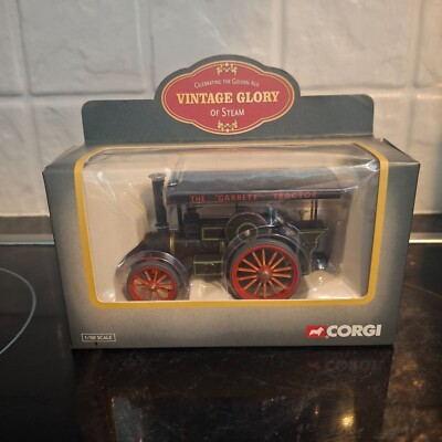Corgi Vintage Glory 80301 Garrett 4CD Road Tractor Bunty 1.50 Scale ...
