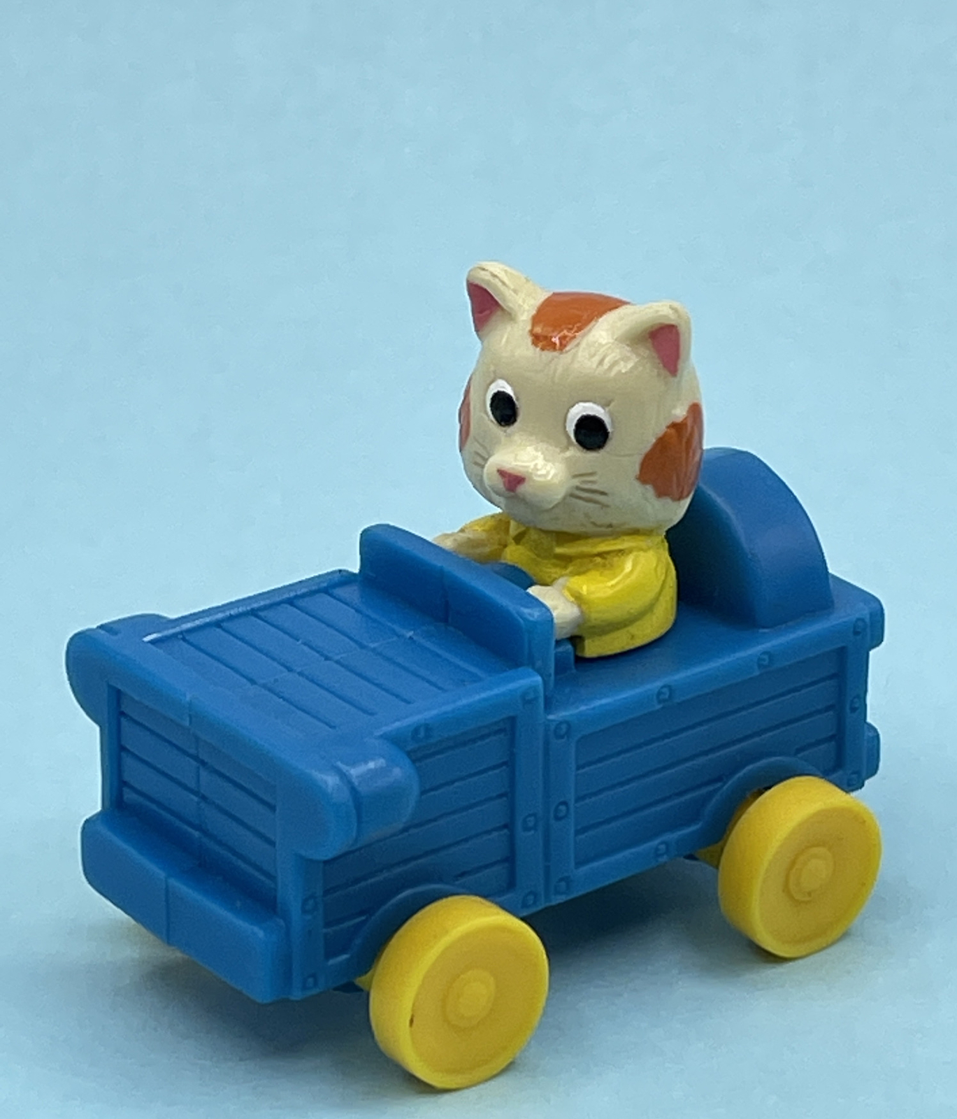 HUCKLE CAT Blue Car Richard Scarry's Busy Town ~ 1994 McDonald's Happy ...