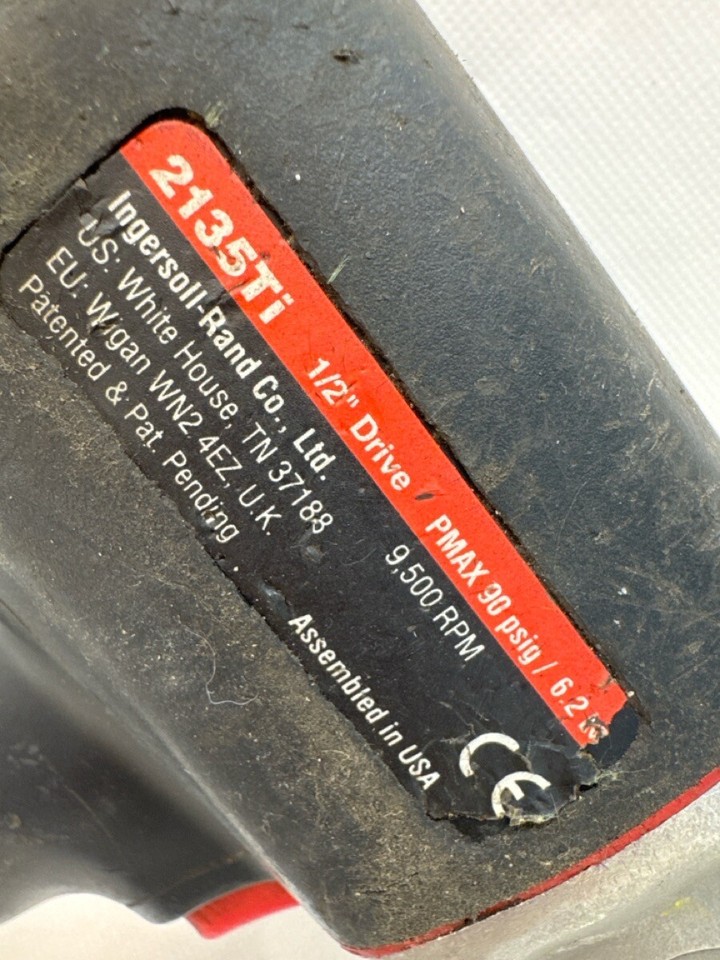 Ingersoll Rand 1/2" Air Impact Wrench 2135TI | eBay
