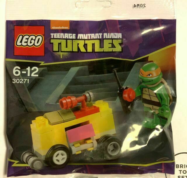 LEGO Teenage Mutant Ninja Turtles: Mikey's Mini-Shellraiser (30271) for ...