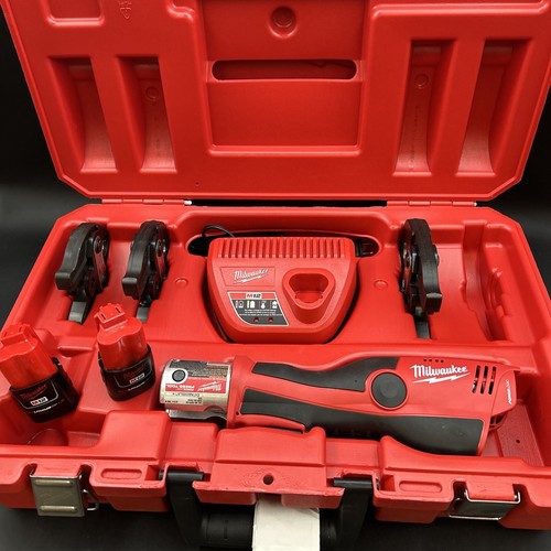 Milwaukee 2473-22 M12 FORCE LOGIC Press Tool Kit with Jaws 45242288311 ...