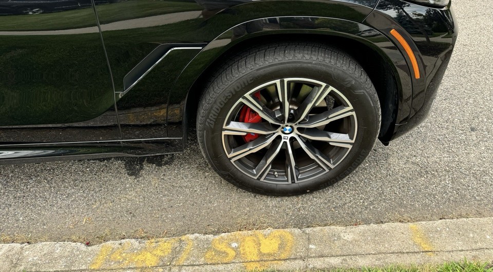 BMW 20" M Star-spoke bi-color wheels, style 740M with Bridgestone Tire ...