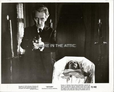 HAMMER HORROR STAR PETER CUSHING ORIGINAL ASYLUM AMICUS FILM STILL | eBay