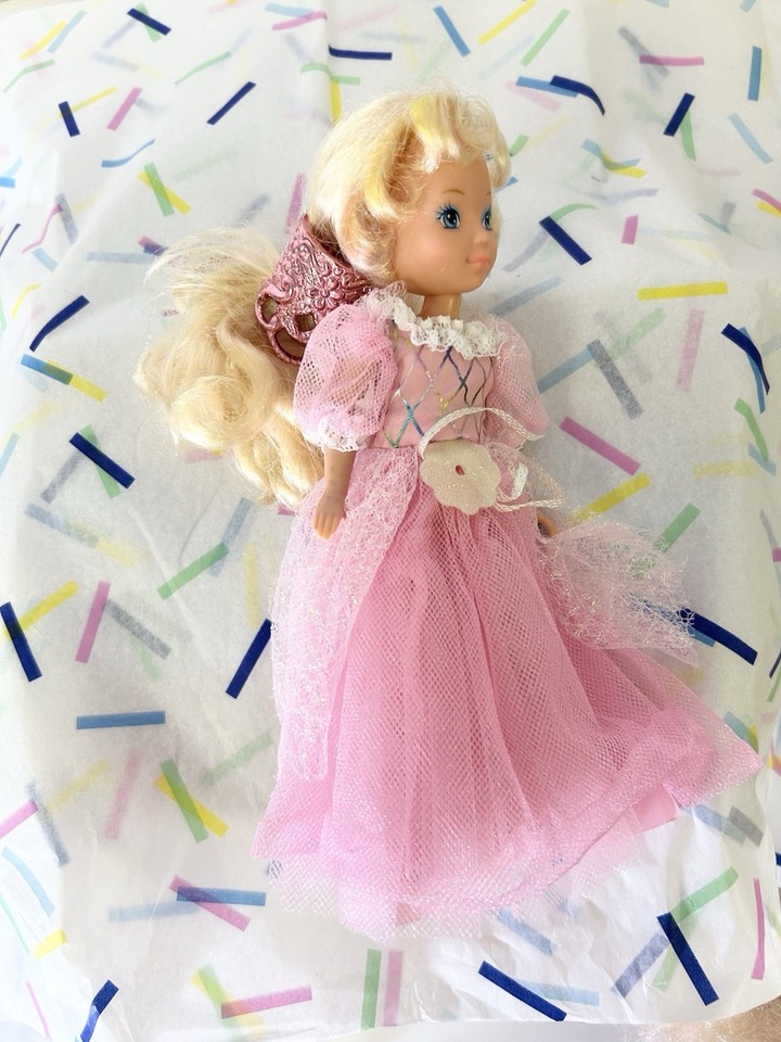 Vintage Lady Lovely Locks Sparkle Pretty Princess Doll Mattel 1988 With ...