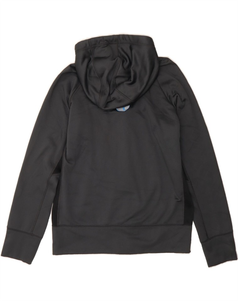 NIKE Mens Therma-Fit Graphic Zip Hoodie Sweater Large Grey Polyester ...