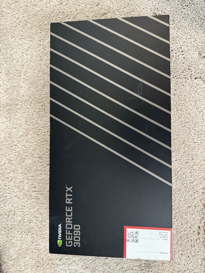 NVIDIA GeForce RTX 3090 Founders Edition 24GB GDDR6X (Serial Recorded ...