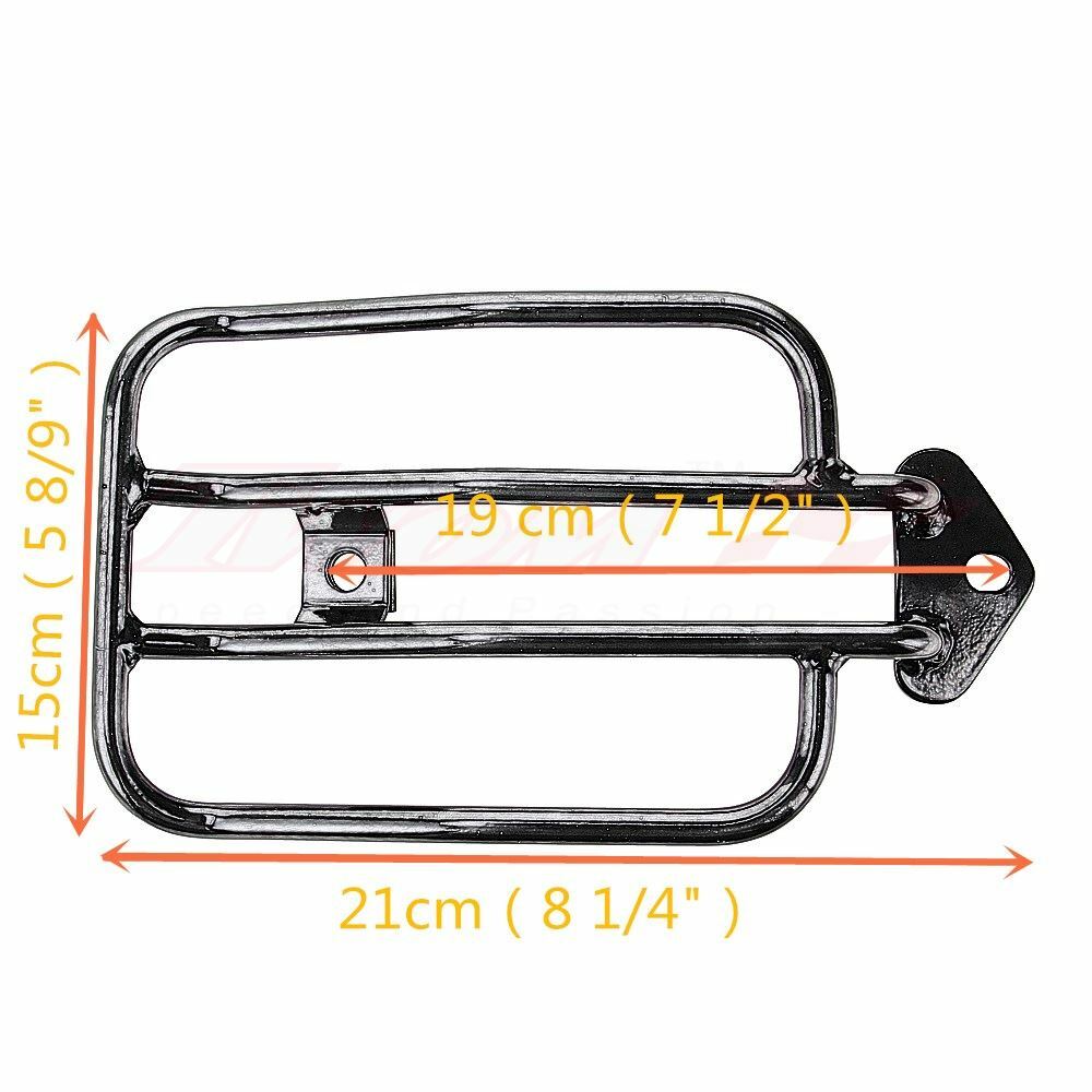 NEW Seat Rear Fender Luggage Rack For Harley Sportster XL883 XL1200 ...