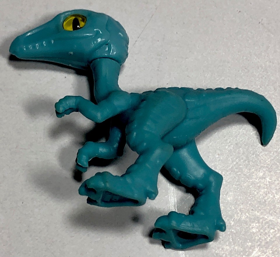 Fisher-Price Imaginext Jurassic World, Raptor Blue Compsognathus Compy ...