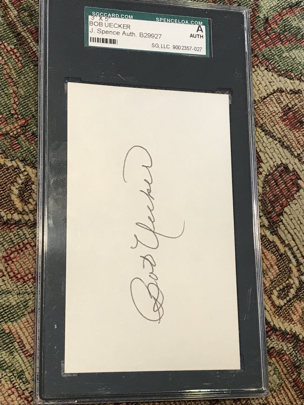 Bob Uecker Autographed Memorabilia | Signed Photo, Jersey, Collectibles ...