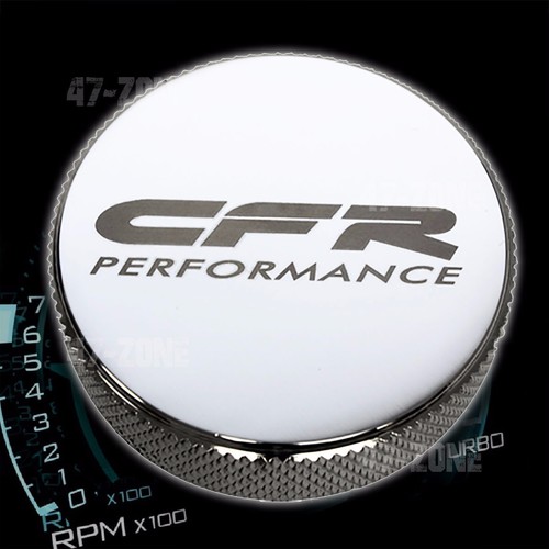 BILLET ALUMINUM ROUND KNURLED RADIATOR CAP 16LBS W/CFR LOGO - CHROME | eBay