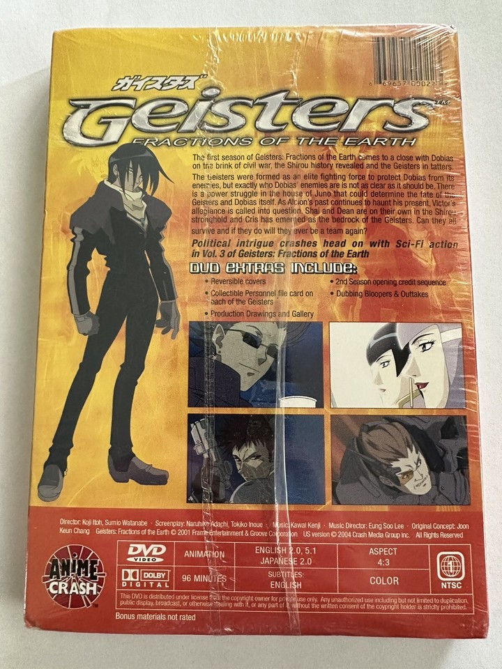 Geisters: Fractions Of The Earth, Vol. 3 (DVD) Brand New 669657000223 ...