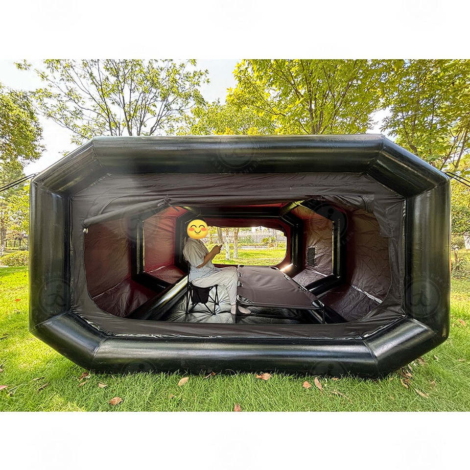 Portable PVC Inflarable Shelter Camping Tent Deployable Home Use Living ...