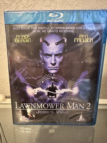 Lawnmower Man 2: Jobe's War (Blu-ray, 1996) Shout Factory New Sealed ...