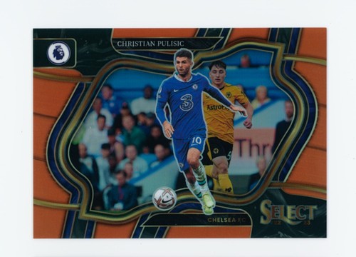 2022-23 Christian Pulisic Panini Select Field Level Orange Chelsea FC ...