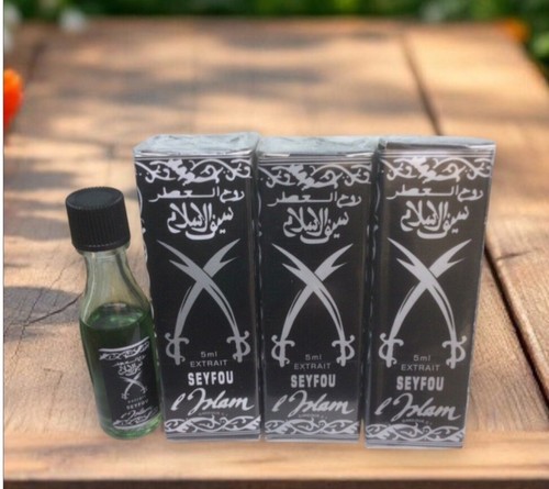 3 X Seyfou L’islam -parfum à huile - spirituel - protection, mauvais ...