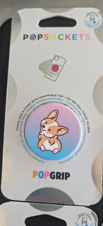 Cheeky Corgi pop socket | eBay