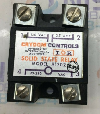 Crydom A1202 2.5 Amp Solid State Relay | eBay