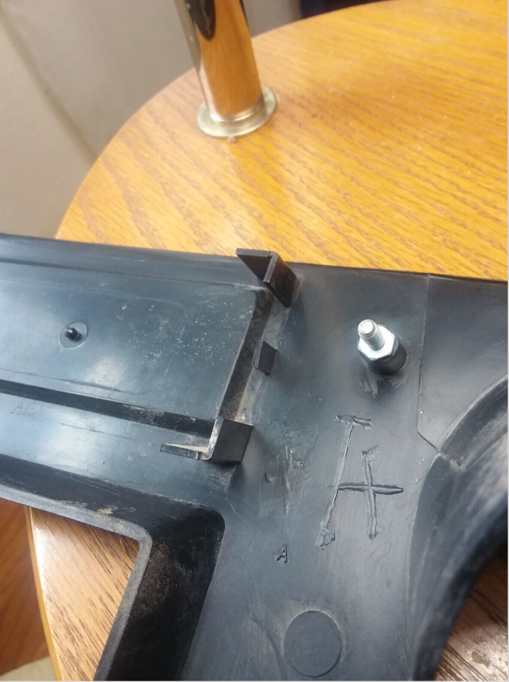1970 1971 1972 72 GTO JUDGE LEMANS RAM AIR III IV DASH PAD RADIO BEZEL ...