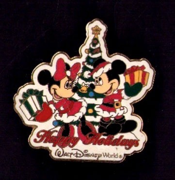 Disney Wdw Happy Holidays 2002 Mickey Minnie Christmas Pin Noc Pin | eBay