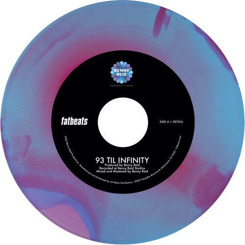 Benny Reid - 93 'til Infinity [New 7" Vinyl] Colored Vinyl | eBay