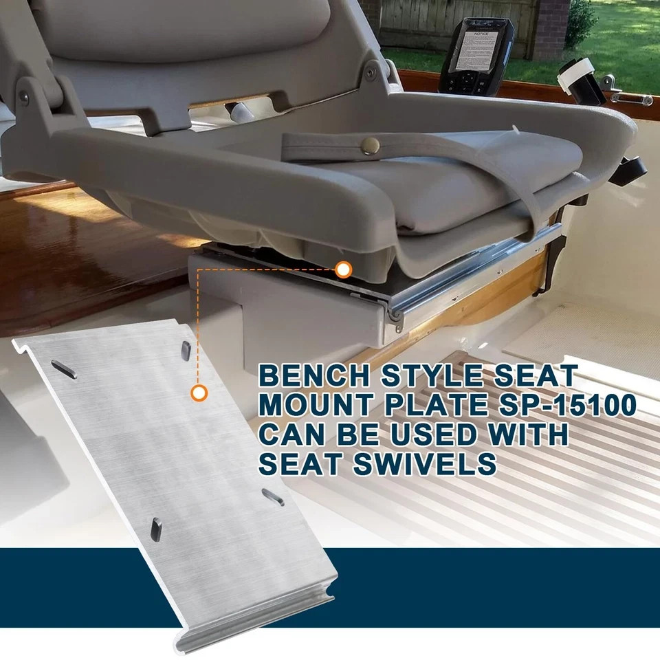 For Attwood SP-15100 Boat Seat Mounting Plate Boat Seat Mount Plate for ...