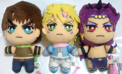 JOJO TOMONUI Plush Doll Mascot Joseph Joestar Caesar Anthonio Zeppeli ...